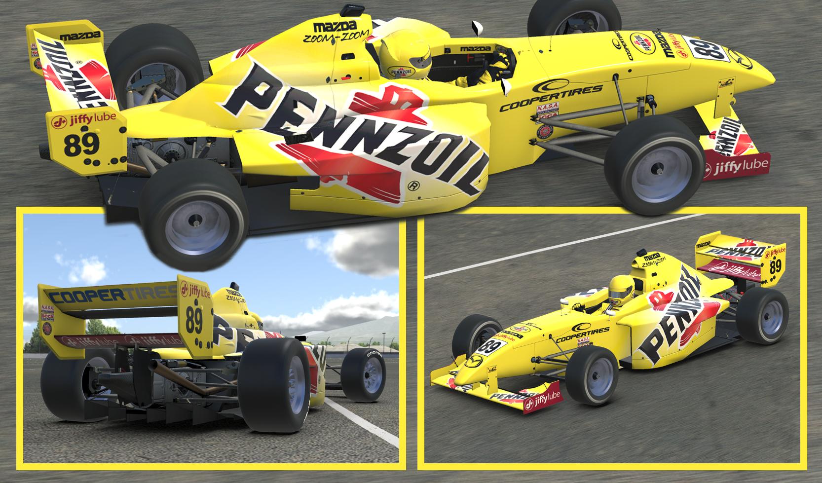 Pro Mazda Pennzoil by Clyde Coman - Trading Paints