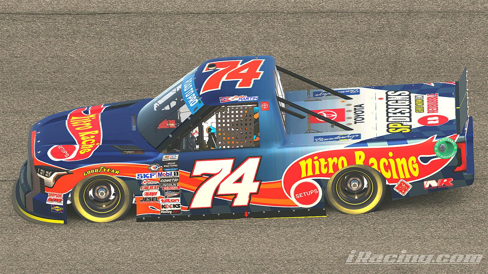 Jordan Martin - Nitro Racing Setups by Courtney Miracle - Trading Paints