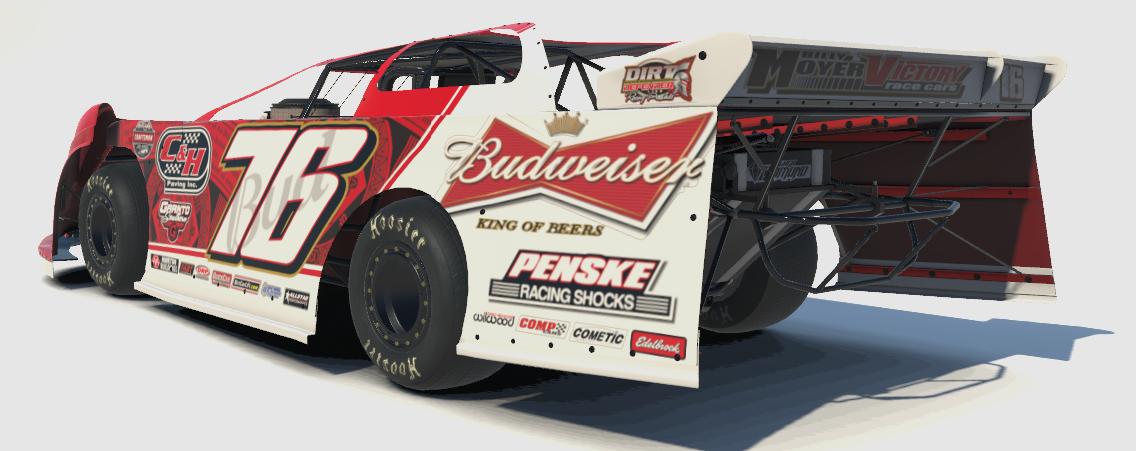 BRANDON OVERTON BUD CAR 2016 by Byron Morris - Trading Paints