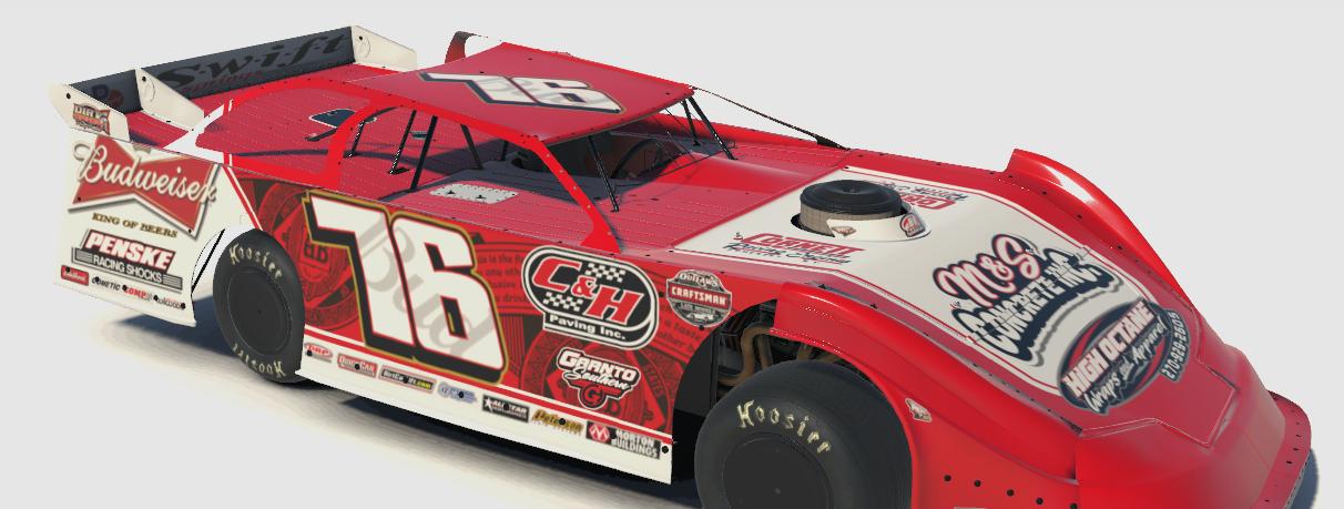 BRANDON OVERTON BUD CAR 2016 by Byron Morris - Trading Paints