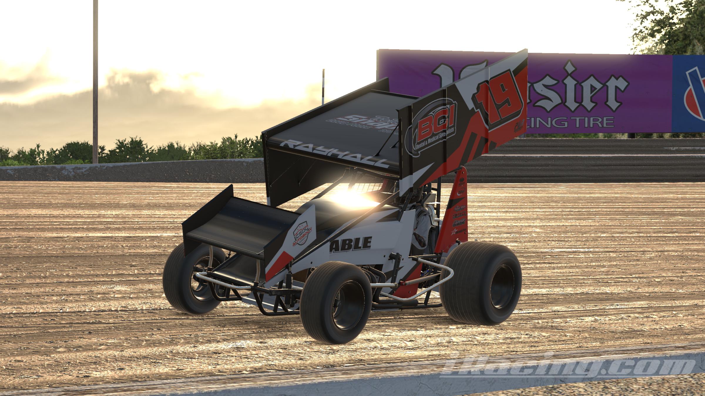 2023 Sean Rayhall #19 Prosser Racing by Mathew Kiechle - Trading Paints