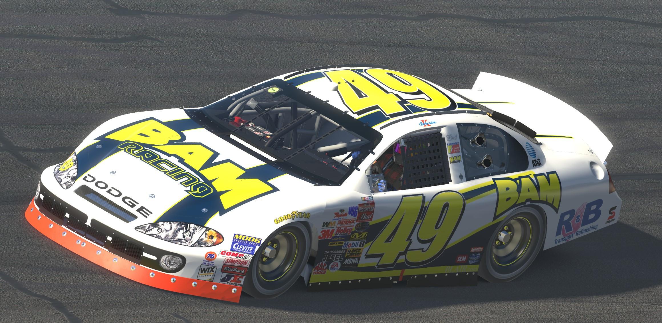 2003 #49 BAM Racing V2 - Ken Schrader by Mike Alexander - Trading Paints