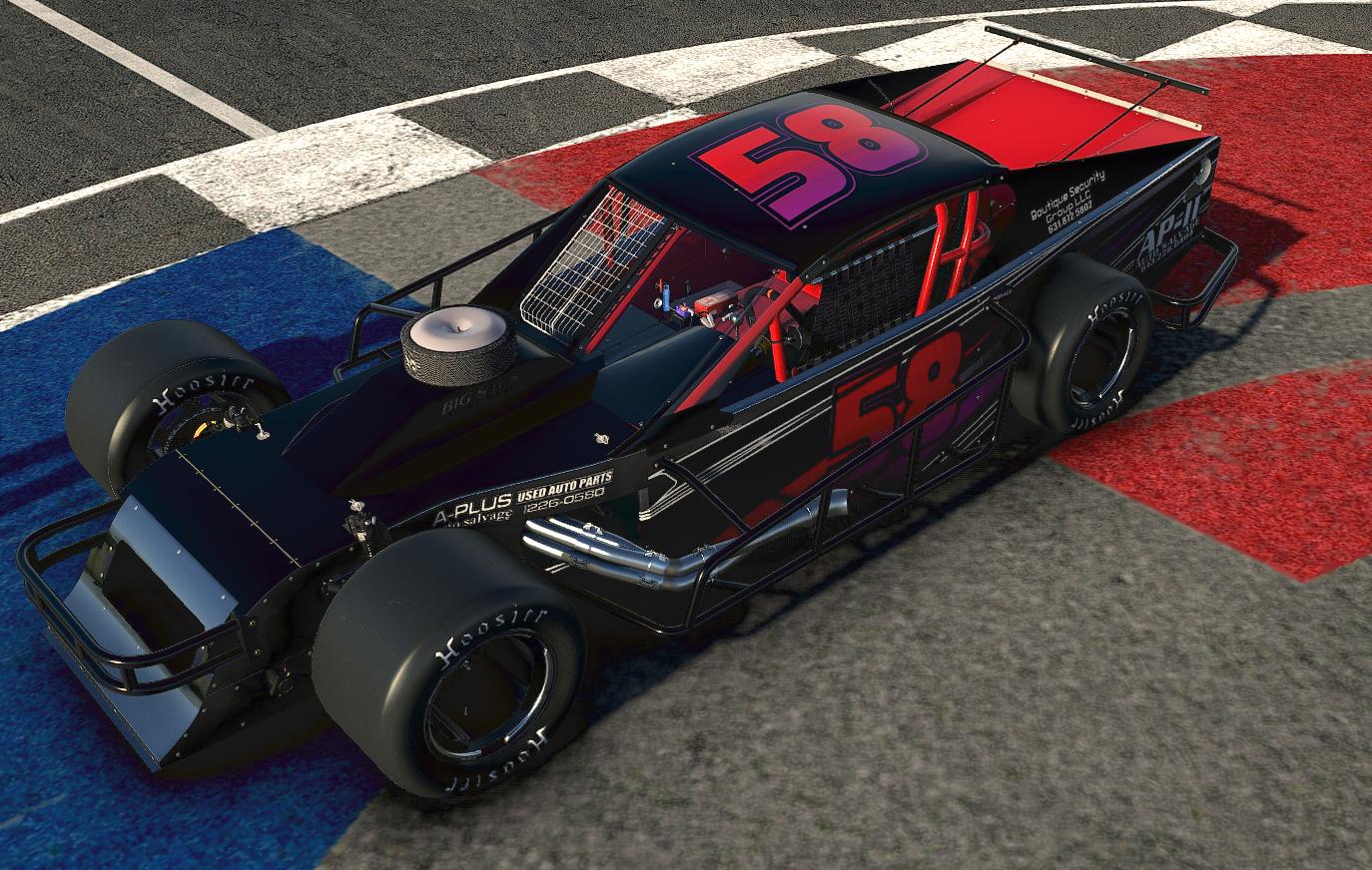 Kurt Vigeant Open Modified (no number) by David K. - Trading Paints