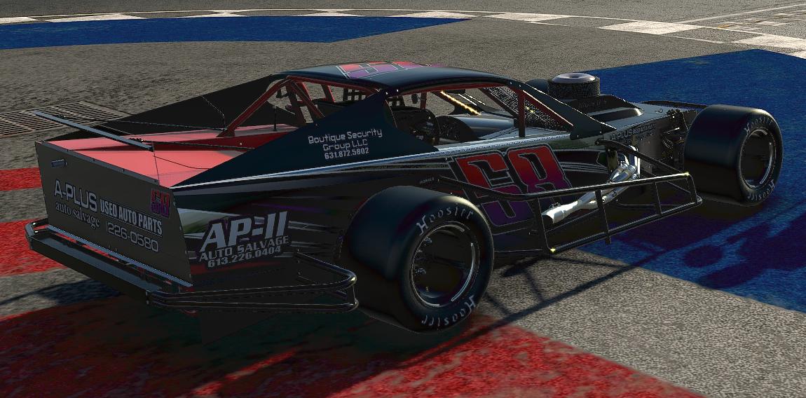 #58 Kurt Vigeant Open Modified (custom number) by David K. - Trading Paints