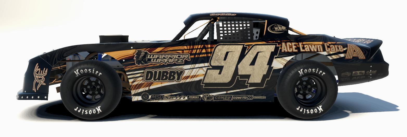 Colt Collins #94 - Dirt Street Stock - ACE Lawn Care / KEG / Dubby by ...