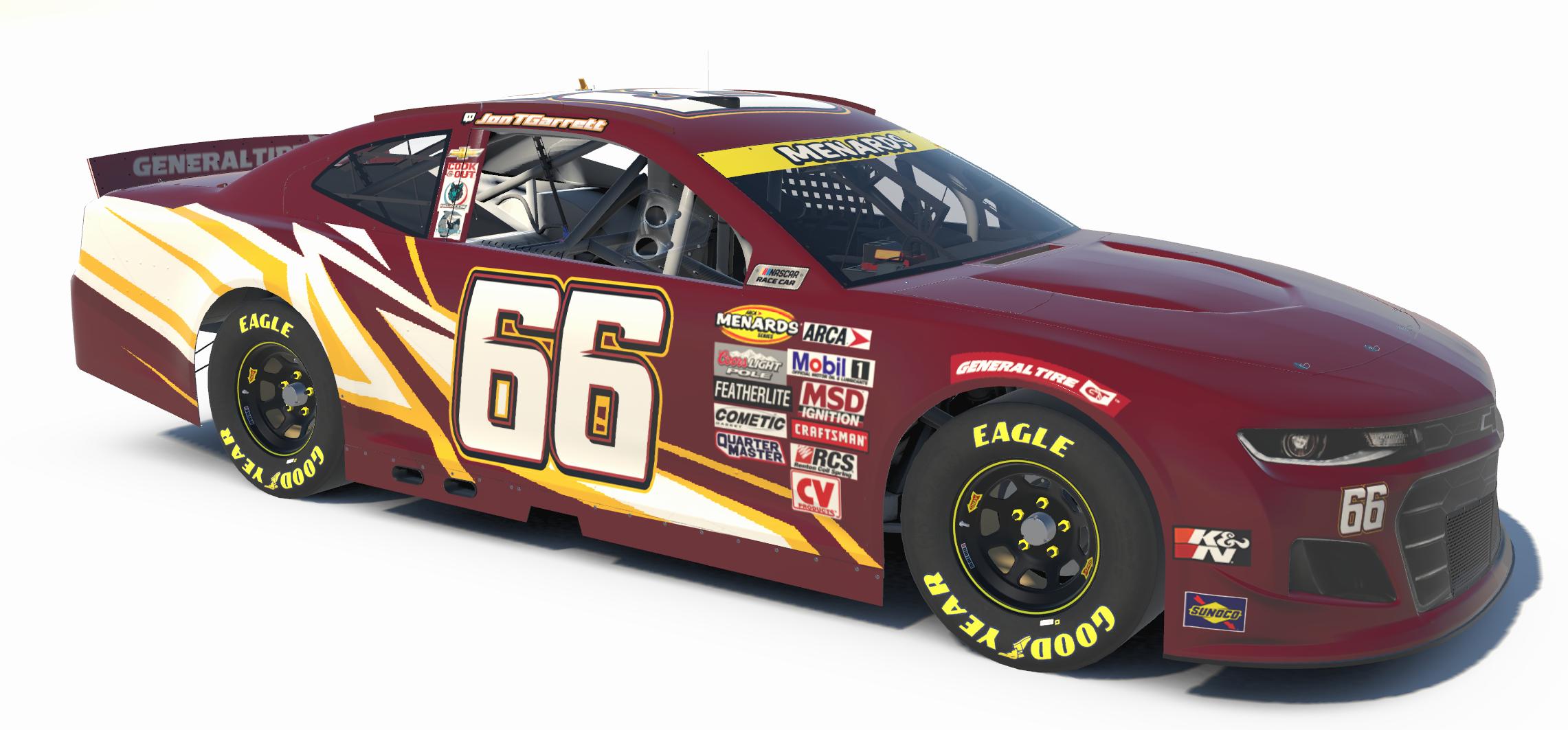 Jon Garrett Gen 6 66 by Jon Gutekunst - Trading Paints