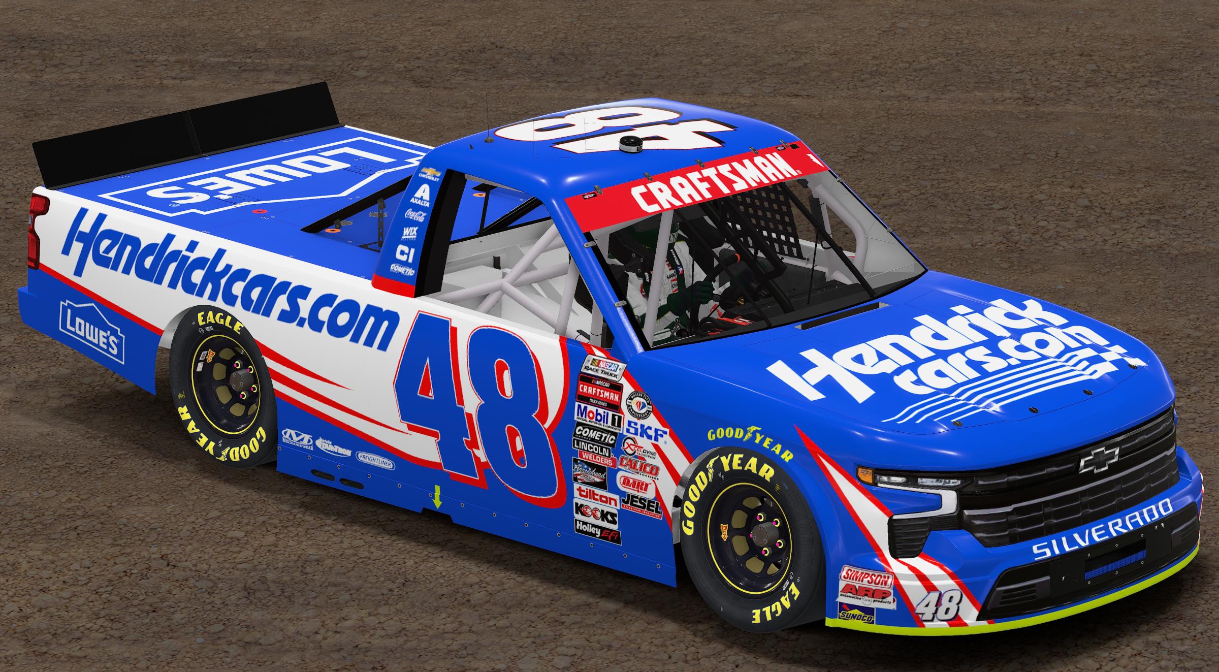 HENDRICKCARS.COM #48 Chevy Silverado Concept Scheme by Tim Rogers ...