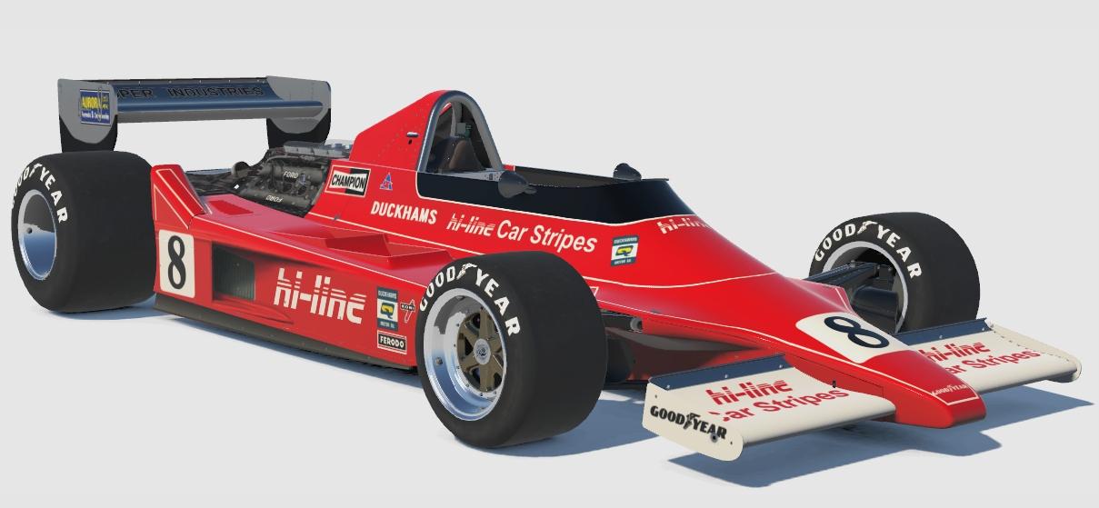 Lotus 79 - 1979 afx jc racing ensign n177 - (ctc season 2) by Paul Arnall - Trading Paints