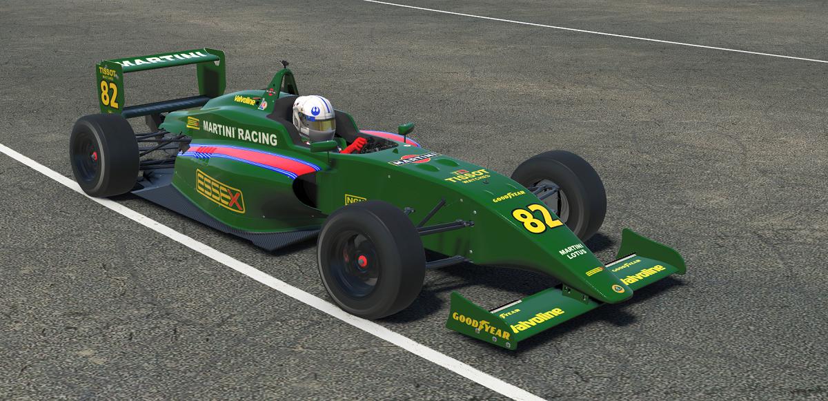 Martini Lotus USF17 by Bruce Funderburg - Trading Paints