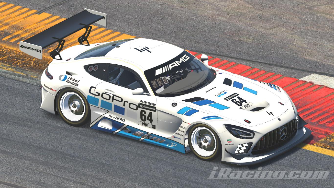 Mercedes GoPro GT3 Livery by Johnathan Dye - Trading Paints