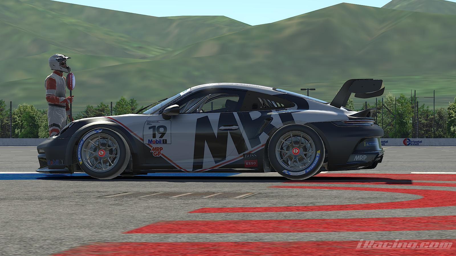 Modern Racing Prints - Porsche Cup by Matthew Breuer - Trading Paints