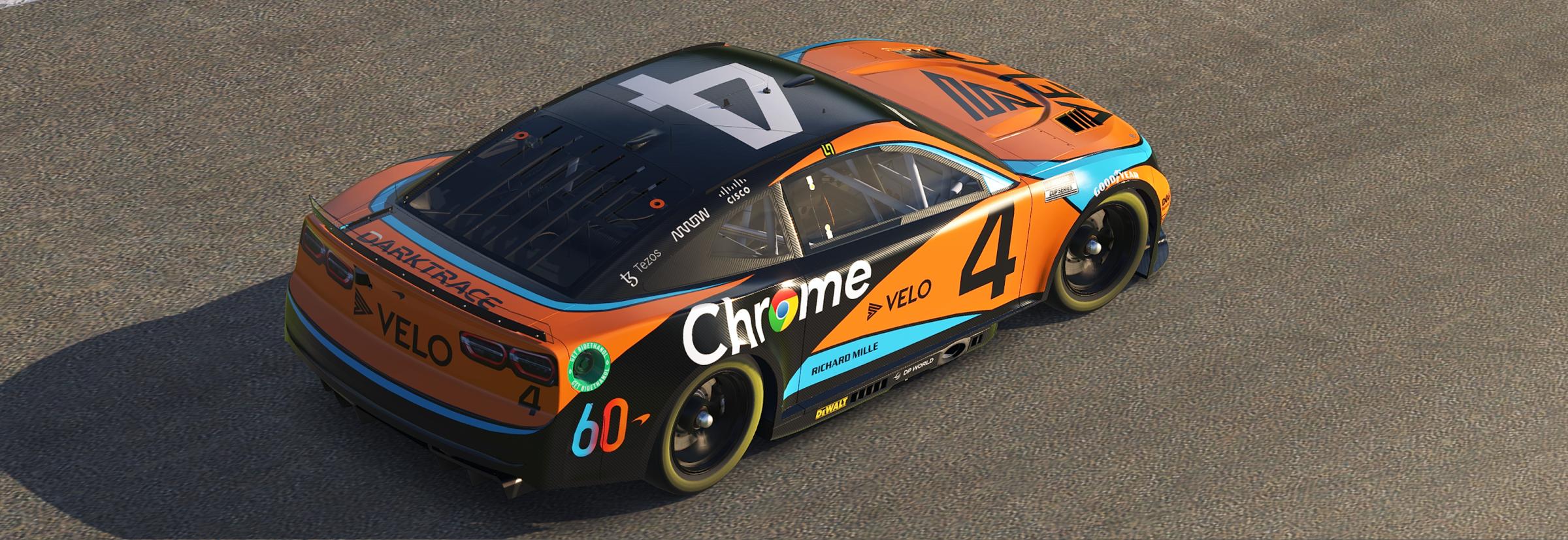 2023 McLaren F1 NASCAR - Lando Norris #4 Camaro by Matthew A Tomelleri ...