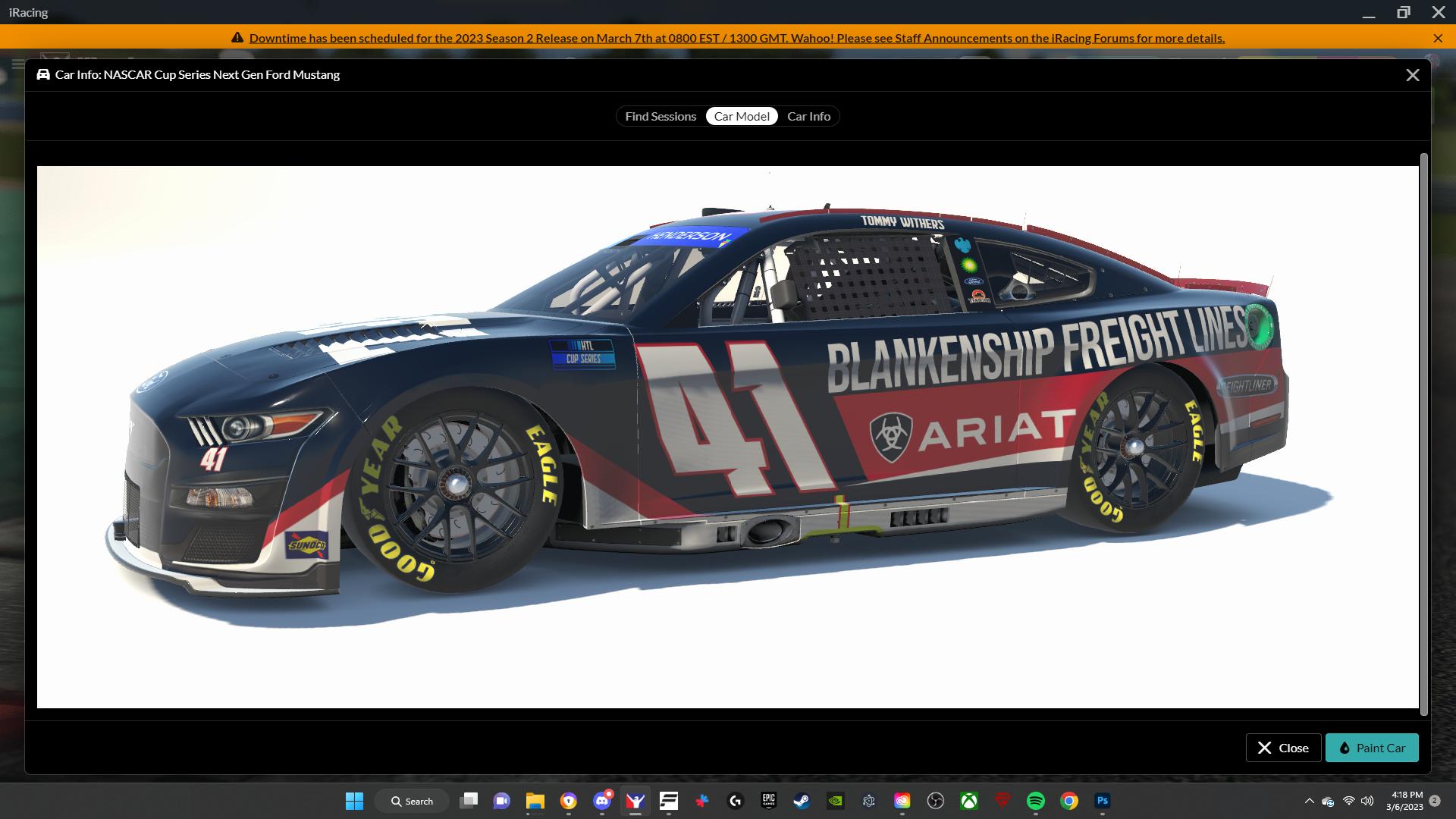 Tommy 41 BFL... normal by Blake Henderson2 - Trading Paints