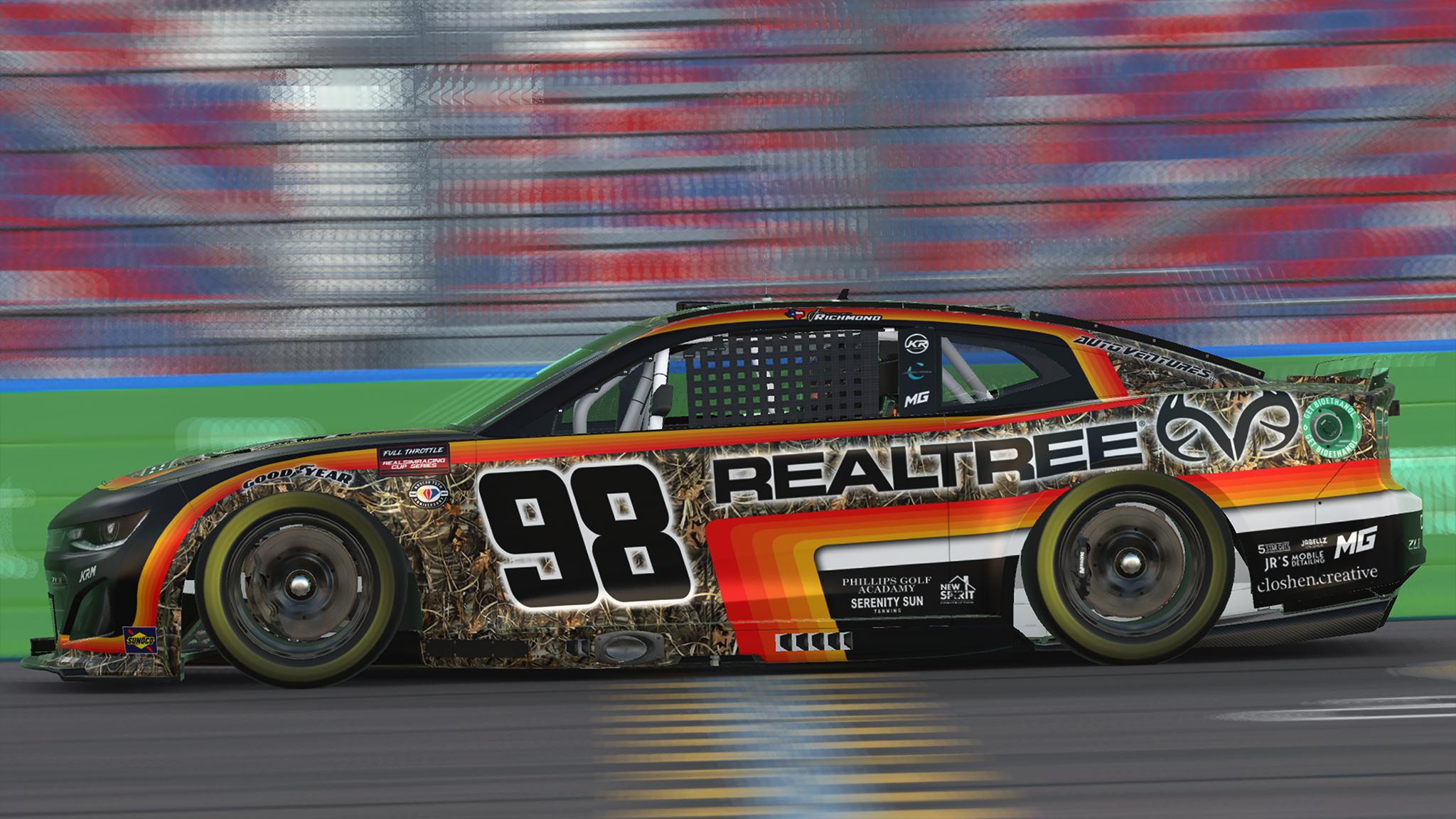 #98 Realtree Next Gen Camaro by Jeremy Richmond - Trading Paints