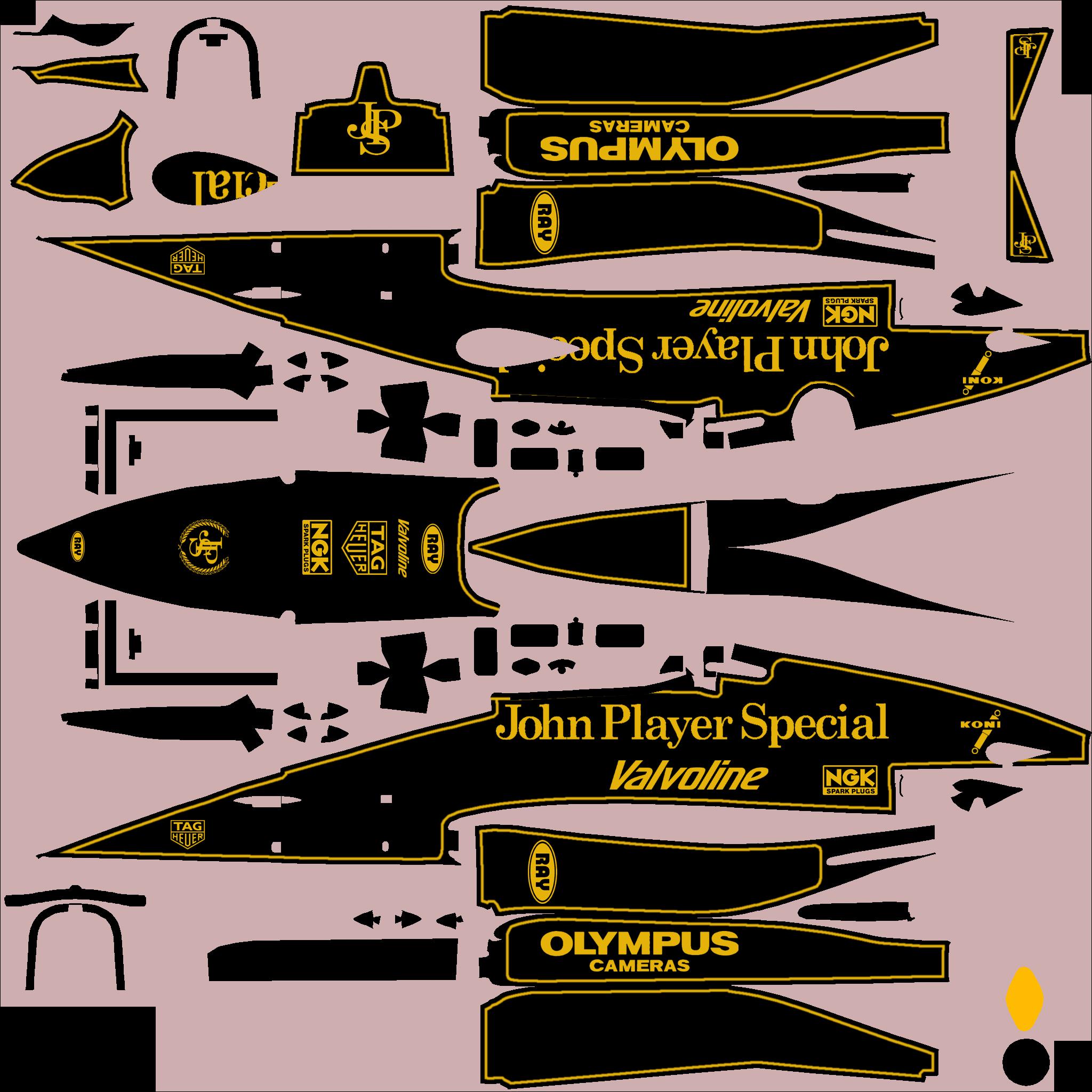 Ray FF 1600 JPS by Clyde Coman - Trading Paints