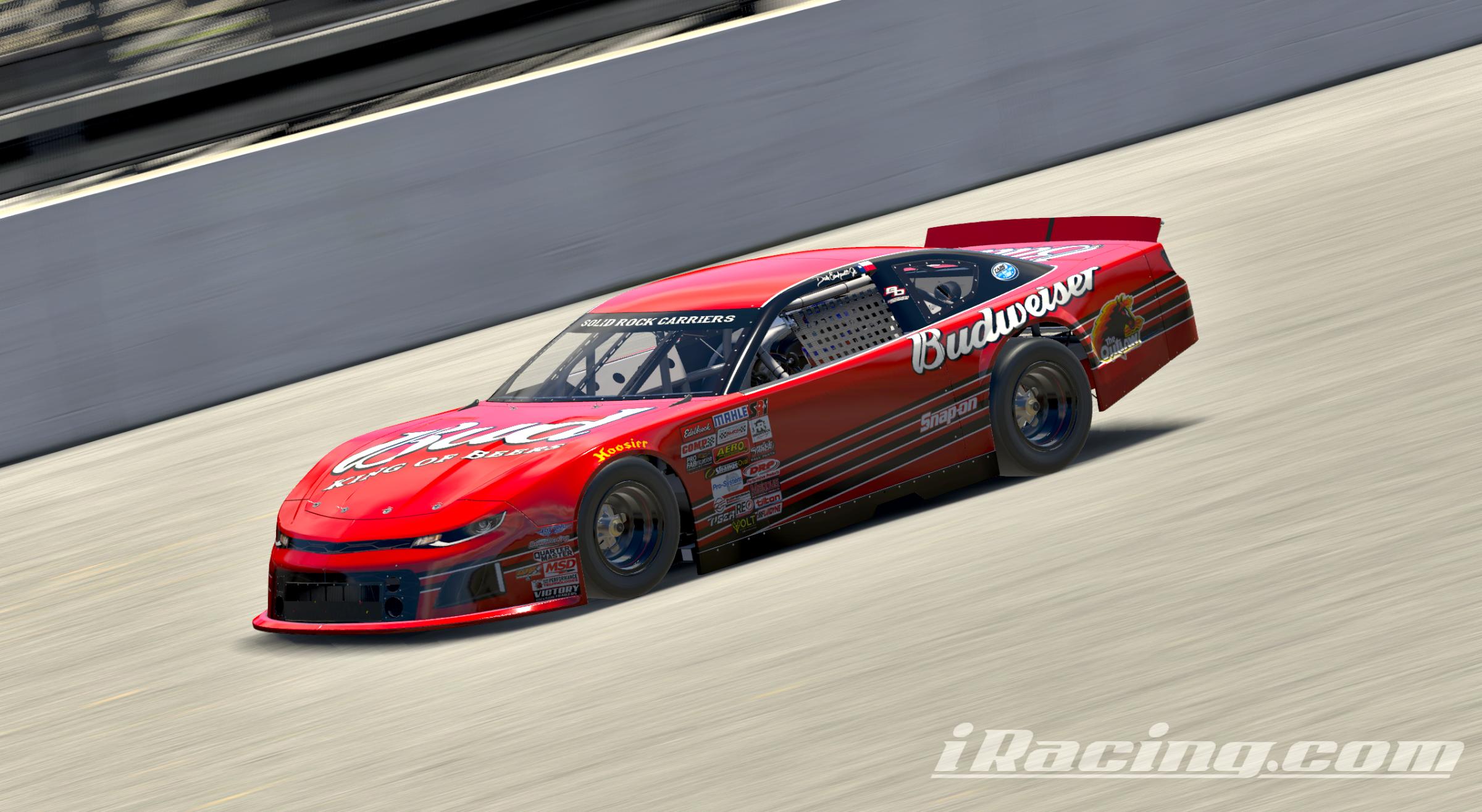 Dale Jr Budweiser 2001 Modernized Sim Stamp by Jason Beckman - Trading ...