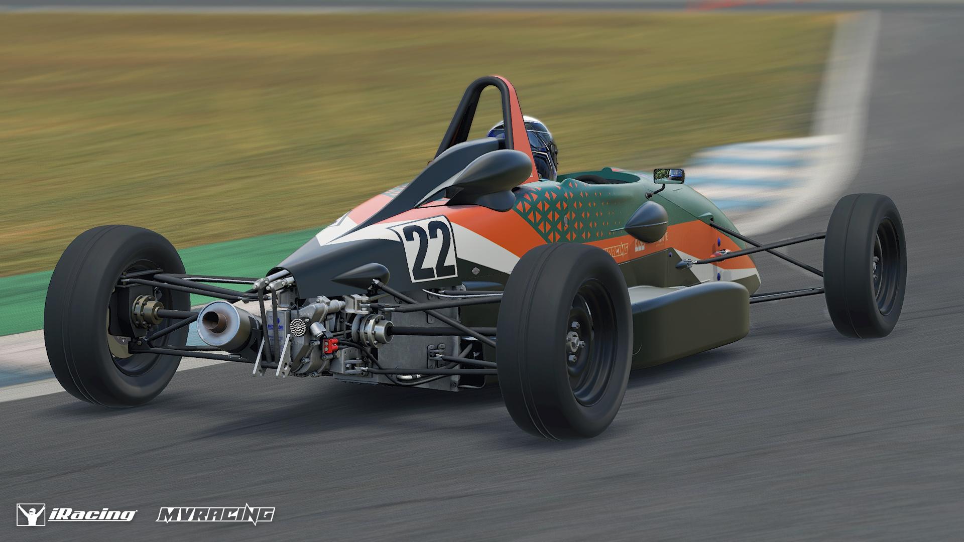 Retro - Ray FF1600 - by MvRacing by Mark V. - Trading Paints