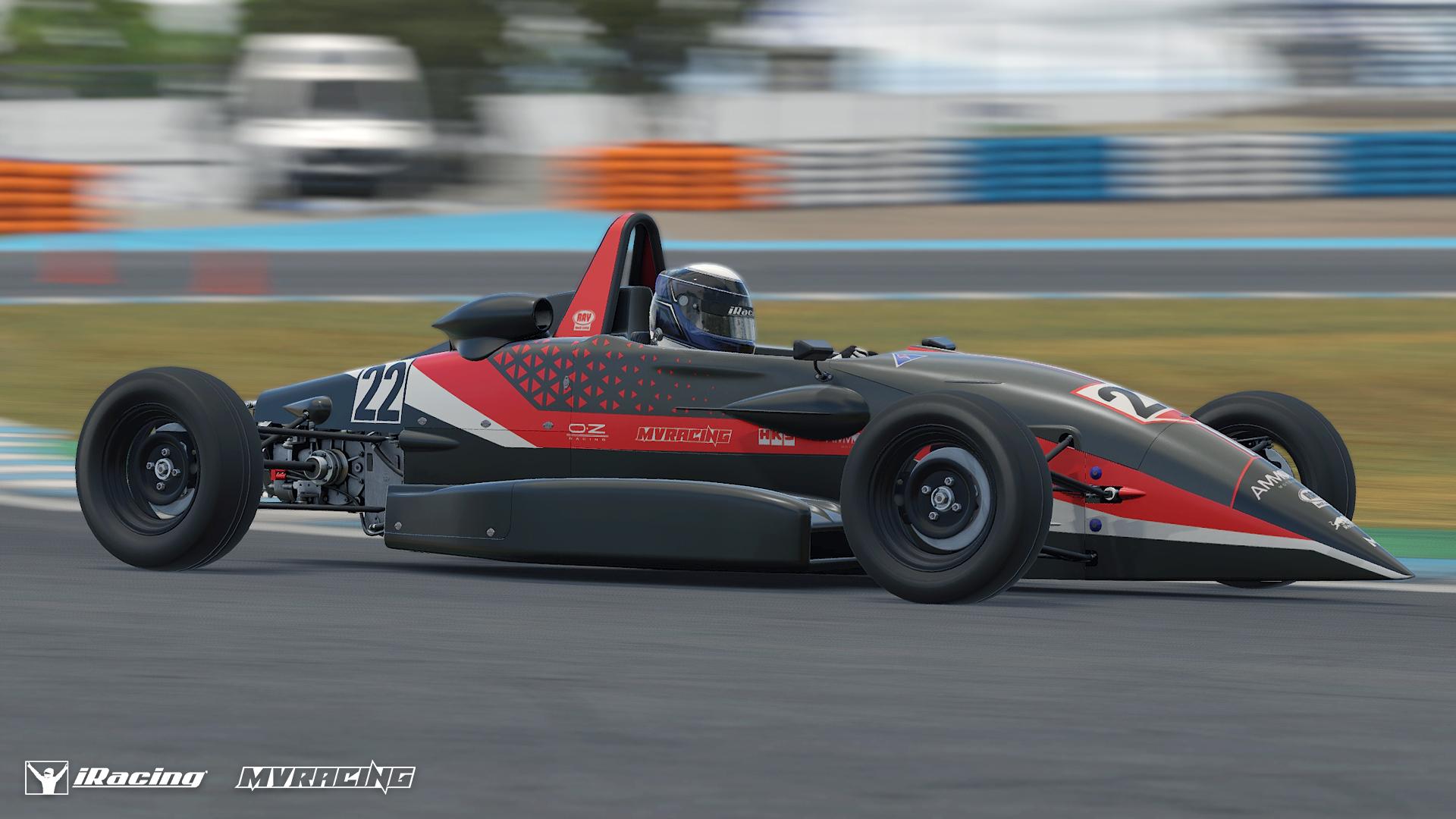 Blaze - Ray FF1600 - by MvRacing by Mark V. - Trading Paints