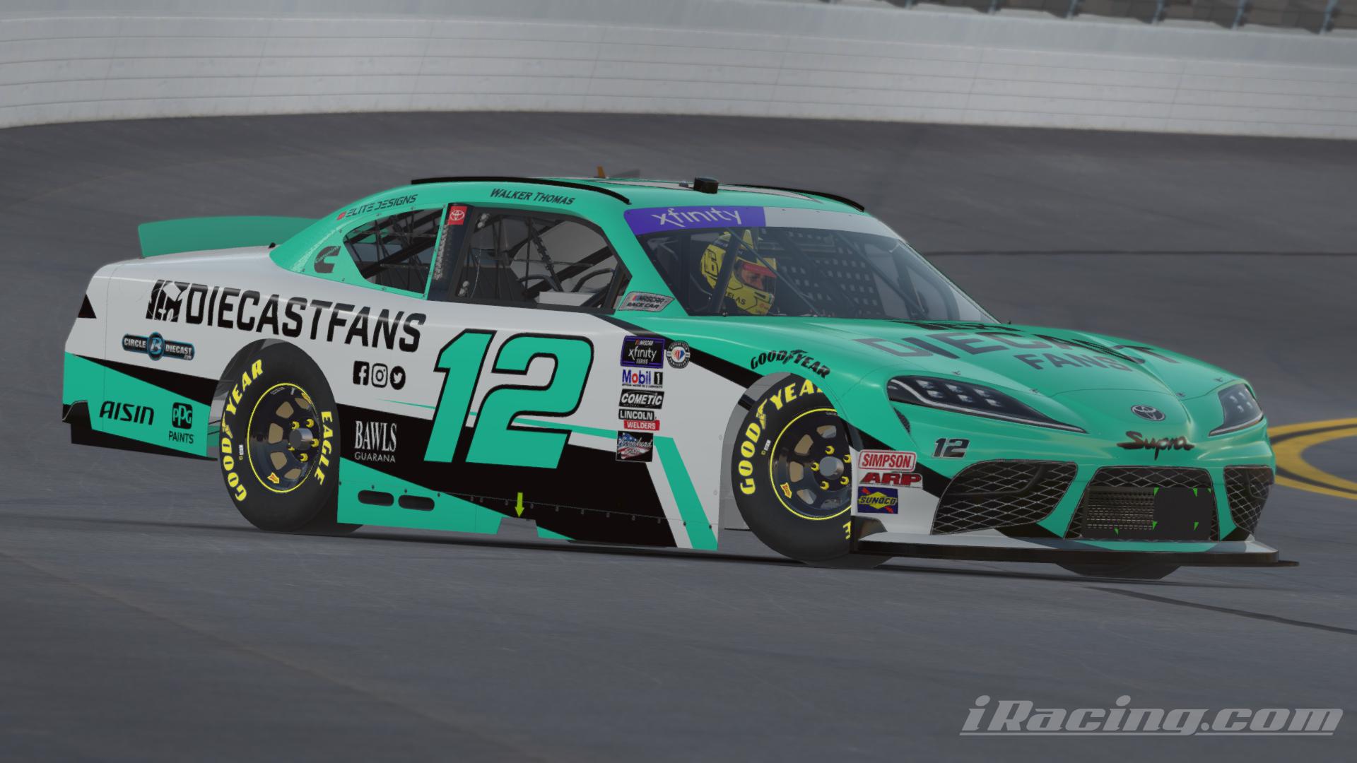 Walker Thomas - 2023 DiecastFans X by Jared W. - Trading Paints
