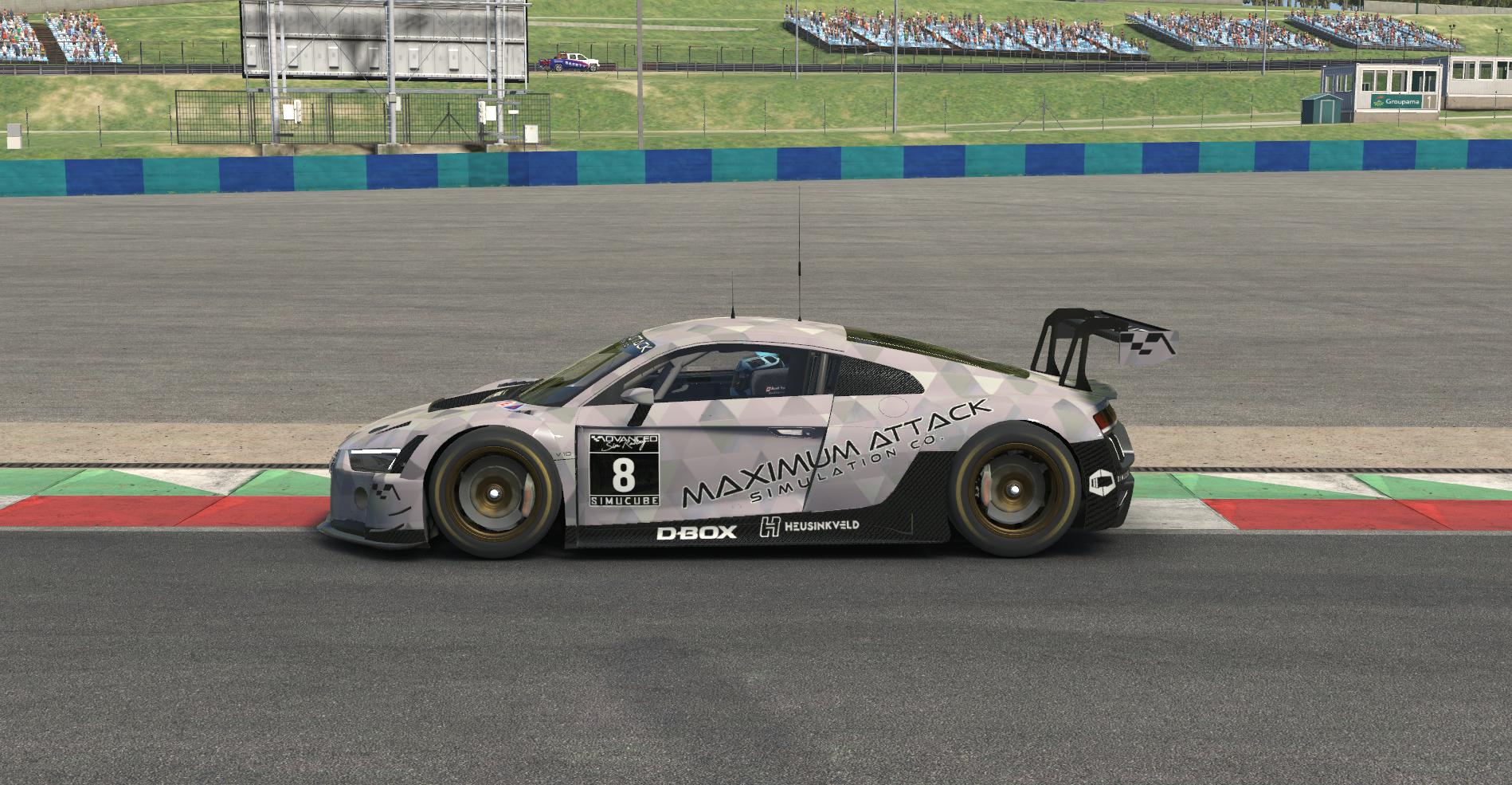 Maximum Attack Simulation Co - Chalk Audi R8 GT3 DRD by Perry Duncan ...