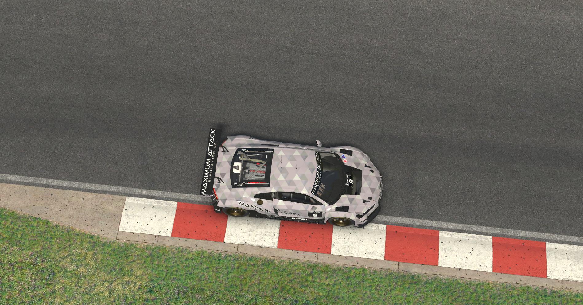 Maximum Attack Simulation Co - Chalk Audi R8 GT3 DRD by Perry Duncan ...