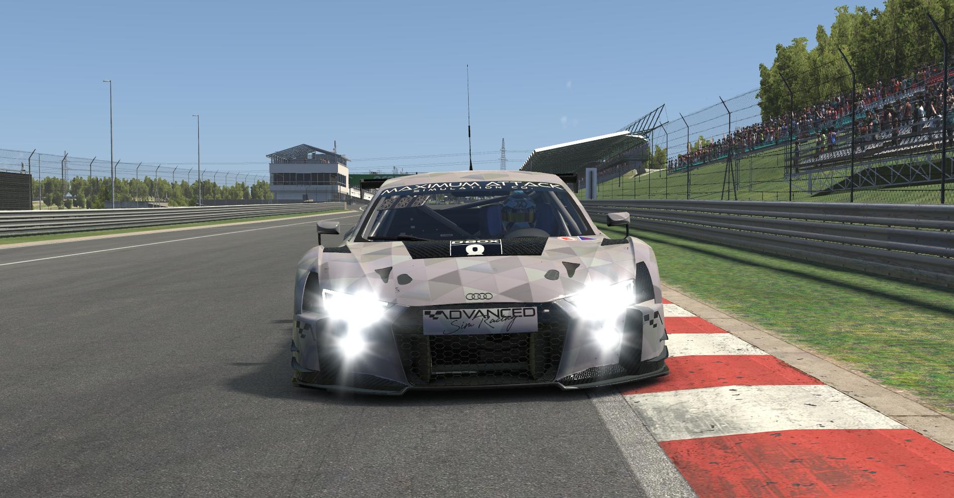 Maximum Attack Simulation Co - Chalk Audi R8 GT3 DRD by Perry Duncan ...