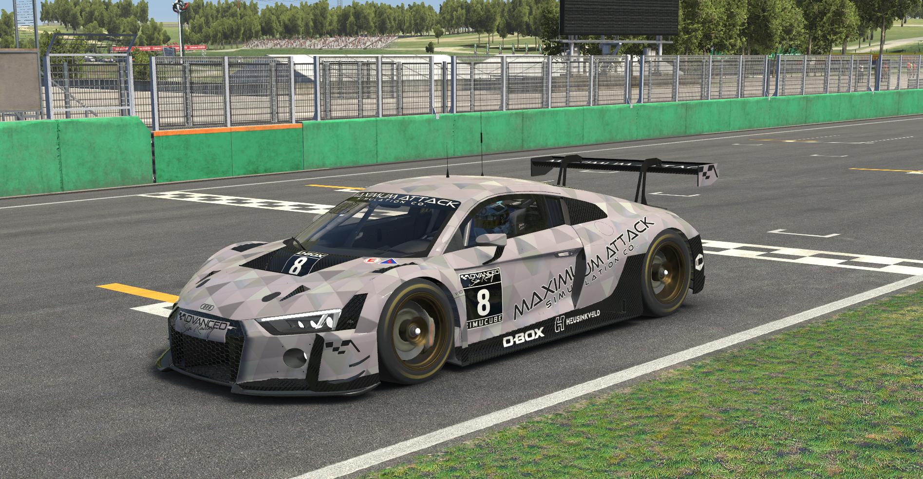 Maximum Attack Simulation Co - Chalk Audi R8 GT3 DRD by Perry Duncan ...