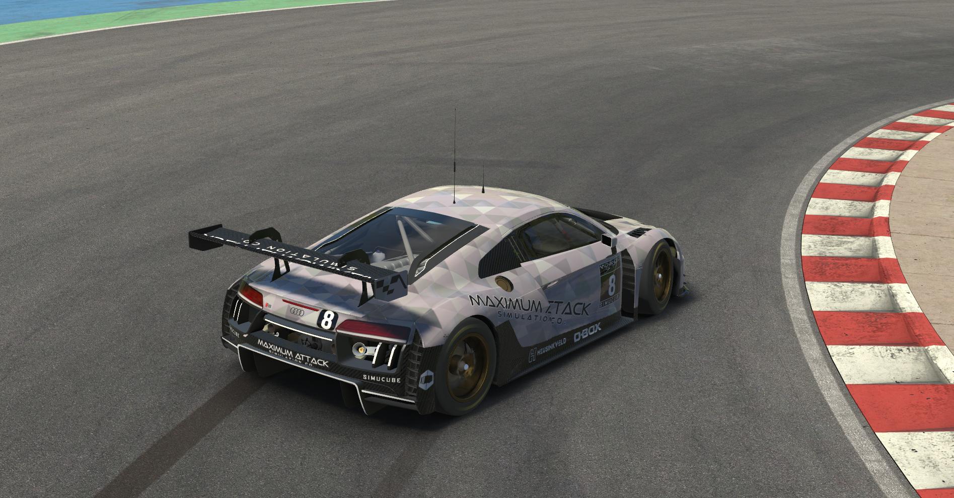 Maximum Attack Simulation Co - Chalk Audi R8 GT3 DRD by Perry Duncan ...