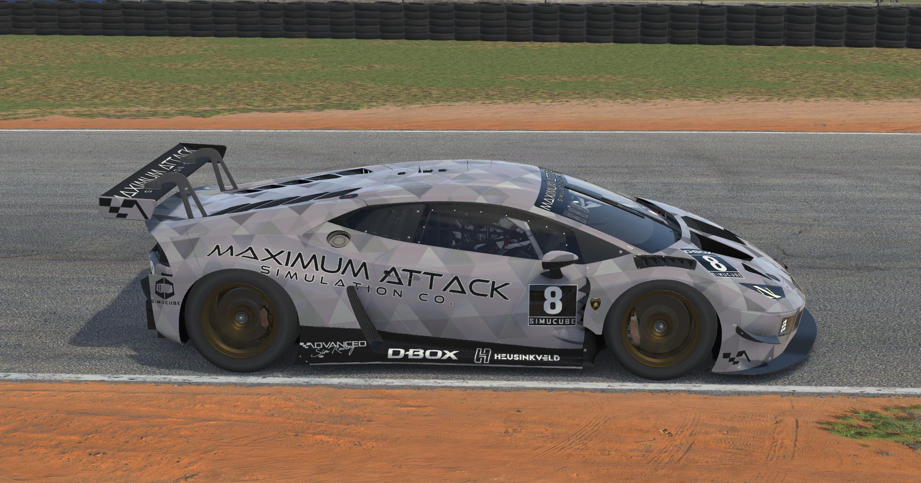 Maximum Attack Simulation Co - Chalk Lambo Huracan GT3 DRD by Perry ...