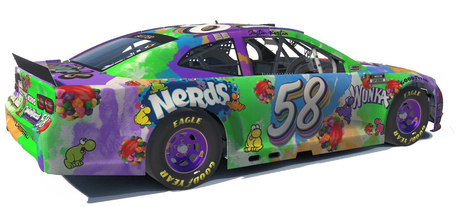 #58 Candy Land 200 by Justin Baxter - Trading Paints