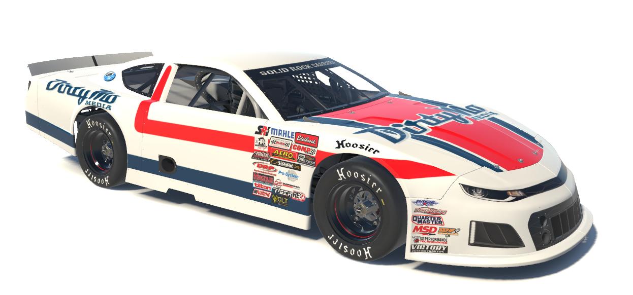 Dirty Mo Media Late Model Stock Throwback by Cheston Green - Trading Paints