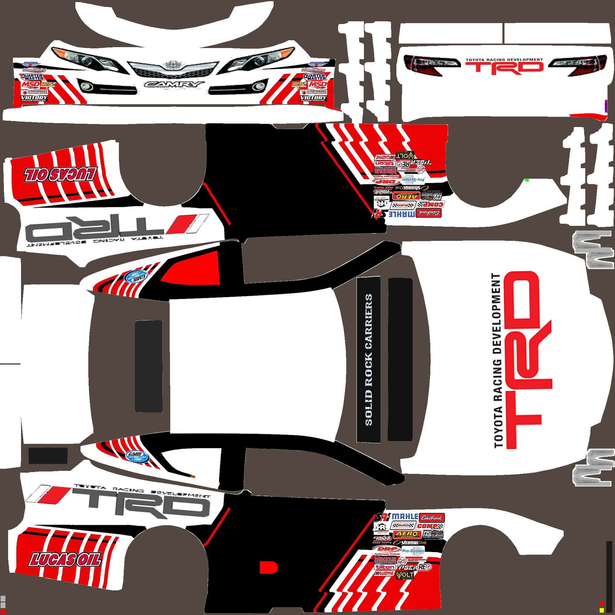 TRD Camry Late Model Stock by Greg Sweet2 - Trading Paints