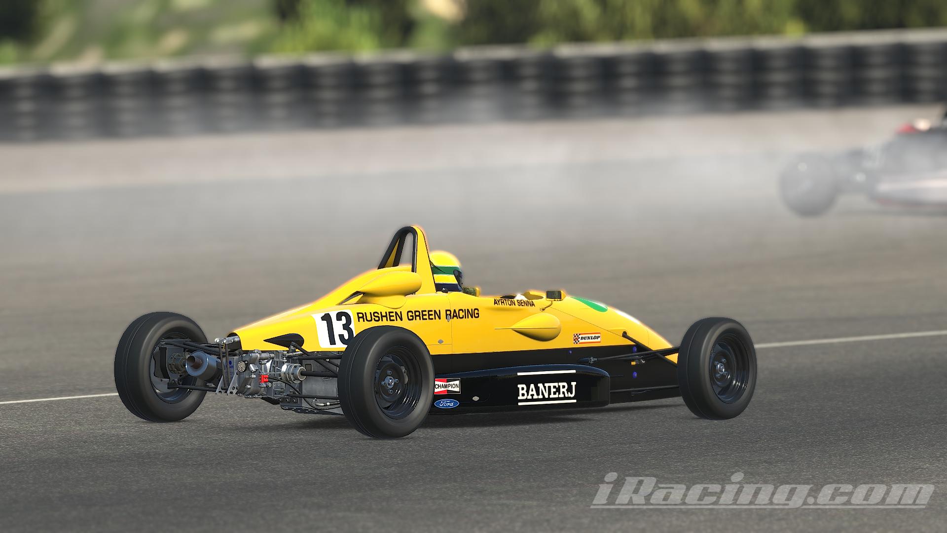 Senna Formula Ford #11 80s FF1600 Livery Rushen Green Racing by Adam ...