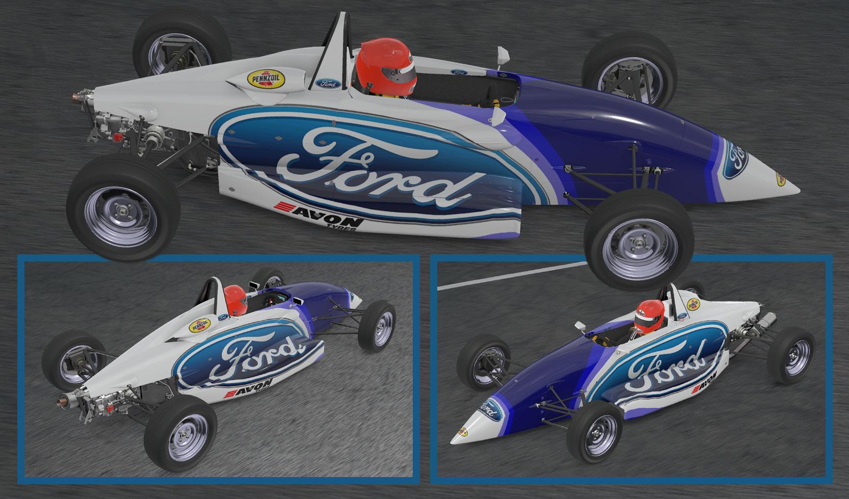 Ray FF 1600 Ford by Clyde Coman - Trading Paints