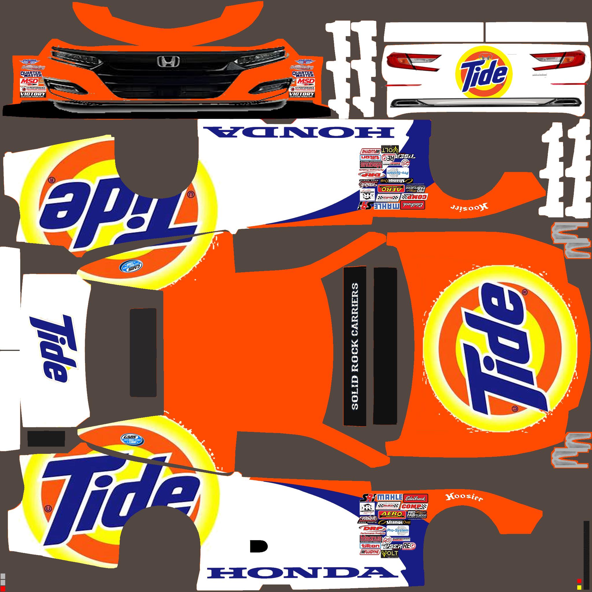 Tide Accord Late Model Stock by Greg Sweet2 - Trading Paints