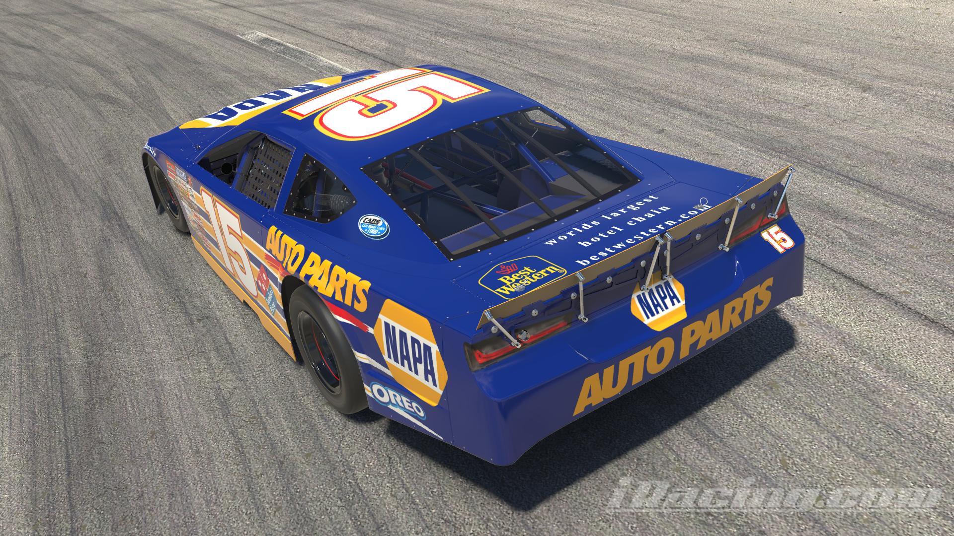 Classic Blue Napa Chevy by Adam Embry - Trading Paints
