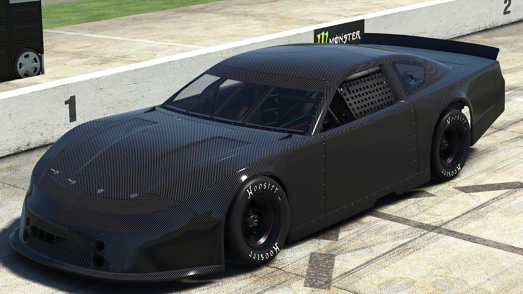 Carbon Fibre Late Model by Cameron Dance - Trading Paints