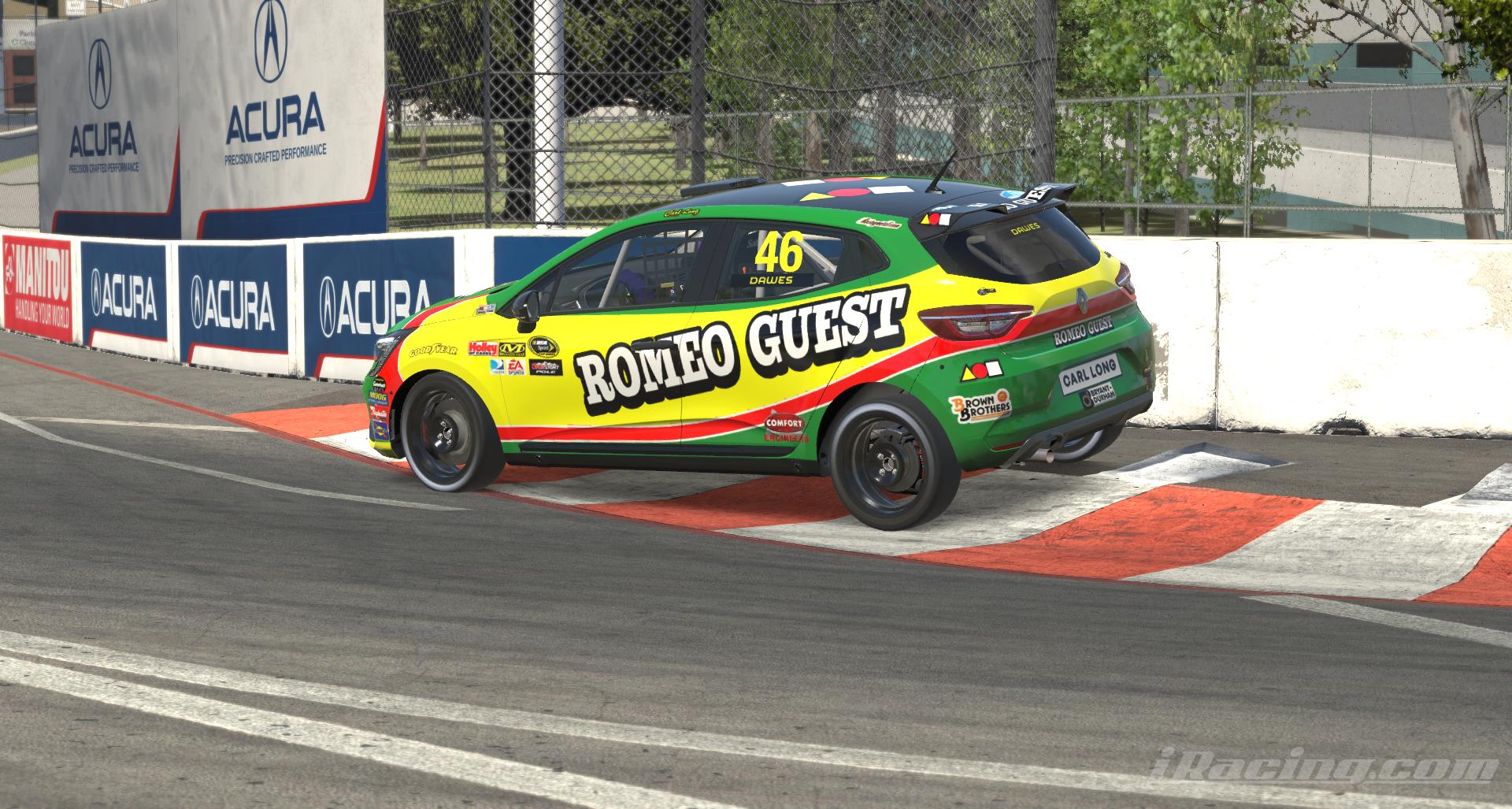 Carl Long Romeo Guest Renault by Dustin William Owen Dawes - Trading Paints