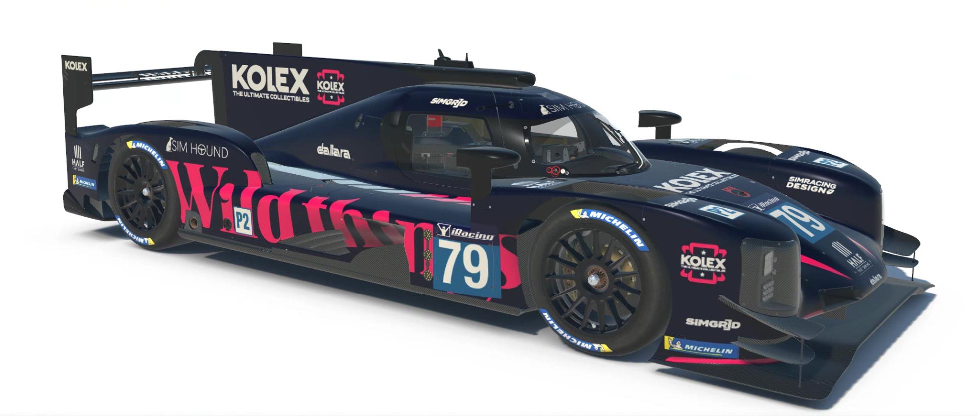 2023 Wild things Racing Dallara LMP2 by Denise Pope - Trading Paints