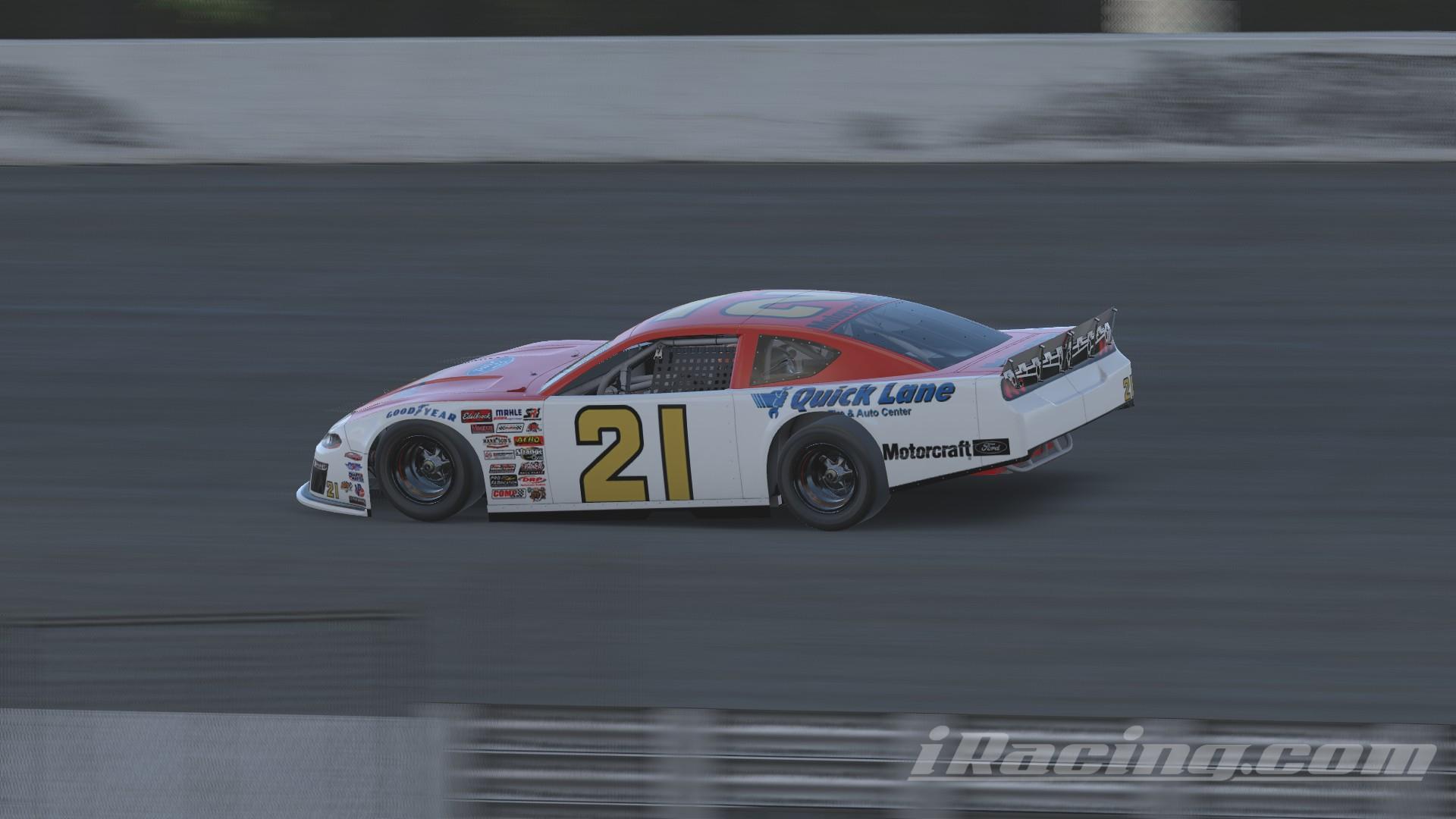 #21 Ford Motorcraft Nascar Mustang by William Furniss - Trading Paints
