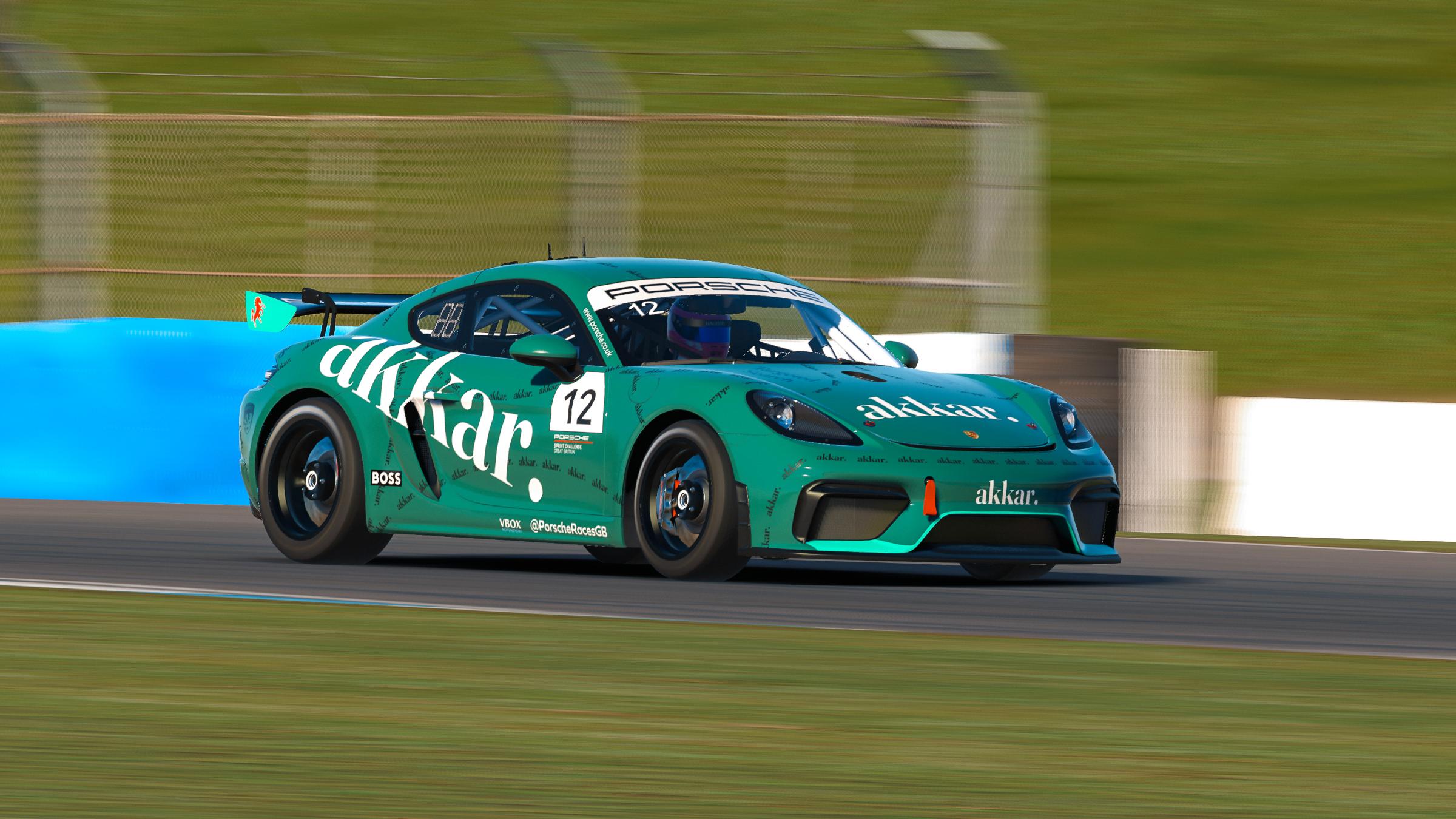 Callum Davis Porsche Cayman GT4 Clubsport by Craig Salter - Trading Paints