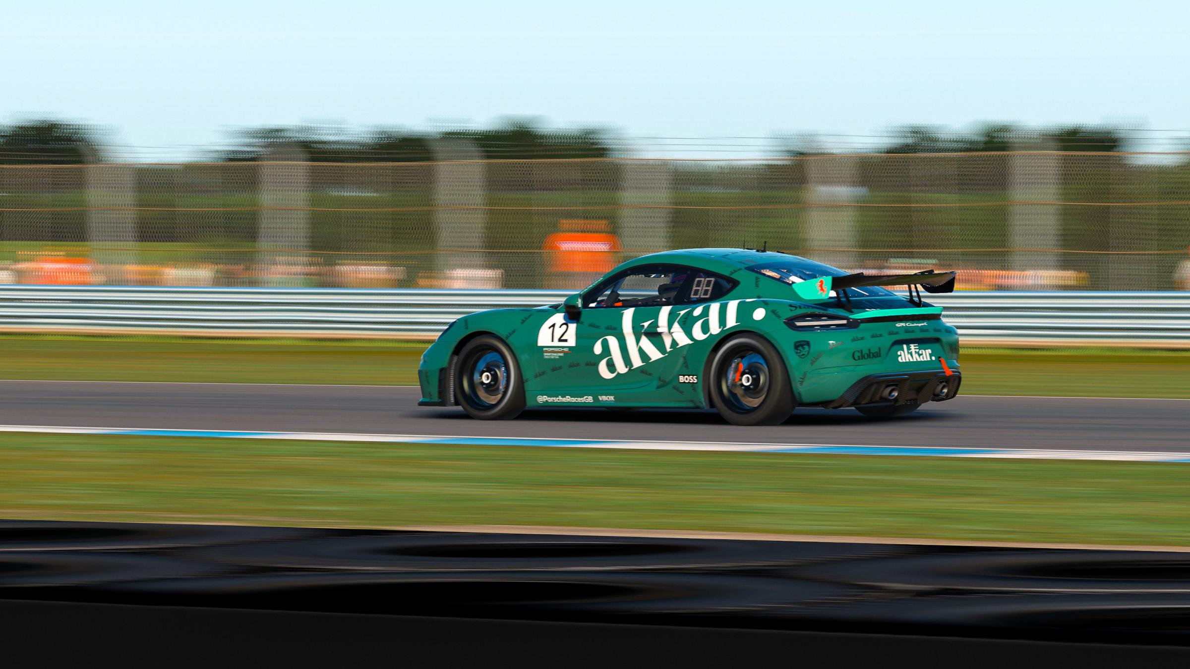 Callum Davis Porsche Cayman GT4 Clubsport by Craig Salter - Trading Paints