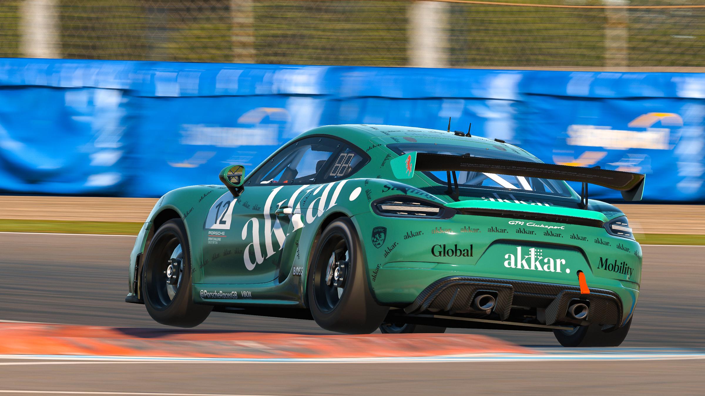 Callum Davis Porsche Cayman GT4 Clubsport by Craig Salter - Trading Paints