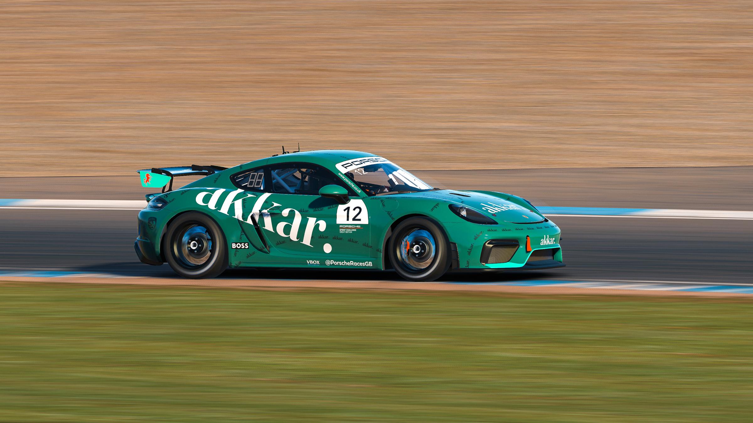 Callum Davis Porsche Cayman GT4 Clubsport by Craig Salter - Trading Paints