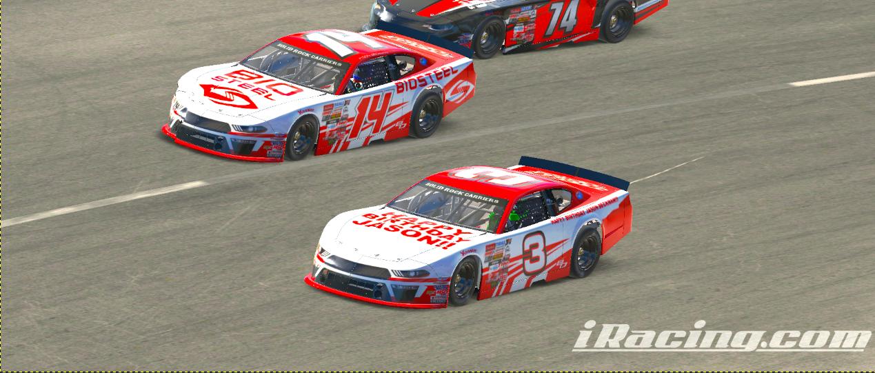 Jason Beckman Birthday Car Sim Stamp by Cash Culp - Trading Paints