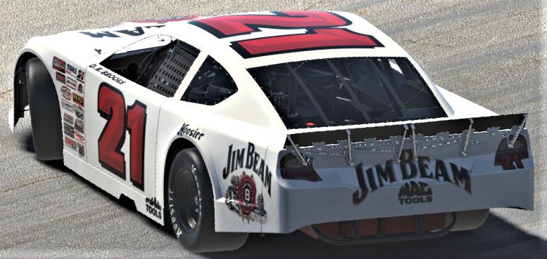 D.R. Brooks Jim Beam Late Model (white) by Christopher Rives - Trading ...