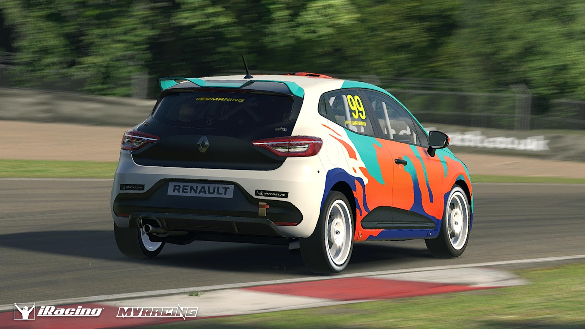 Ice - Renault Clio - by MvRacing by Mark V. - Trading Paints