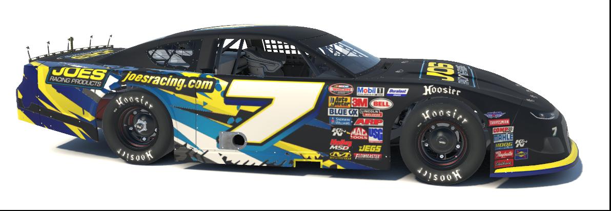 #7 Joes Racing Products Late Model W/ Spec Map by Rob Evans - Trading ...