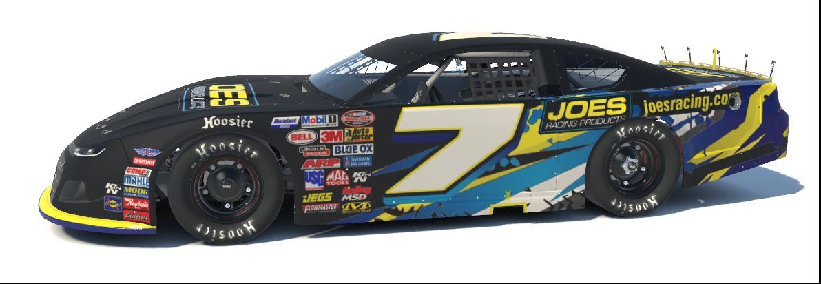 #7 Joes Racing Products Late Model W/ Spec Map by Rob Evans - Trading ...