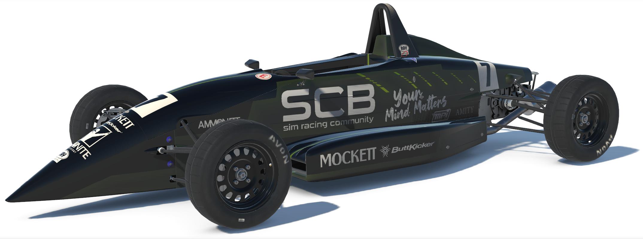 Ray FF1600 SCB Community yellow black by Jerrit Will - Trading Paints